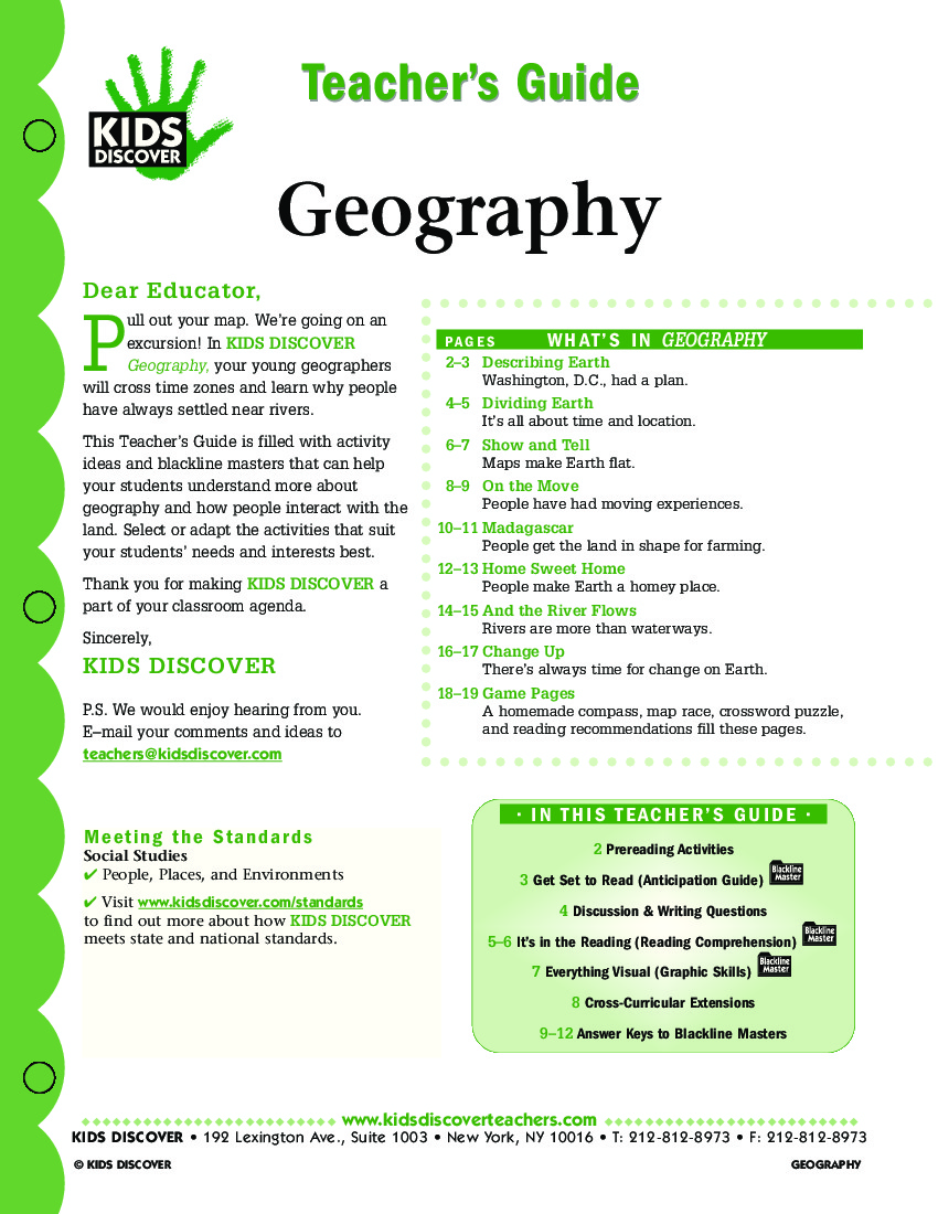 Geography - Kids Discover